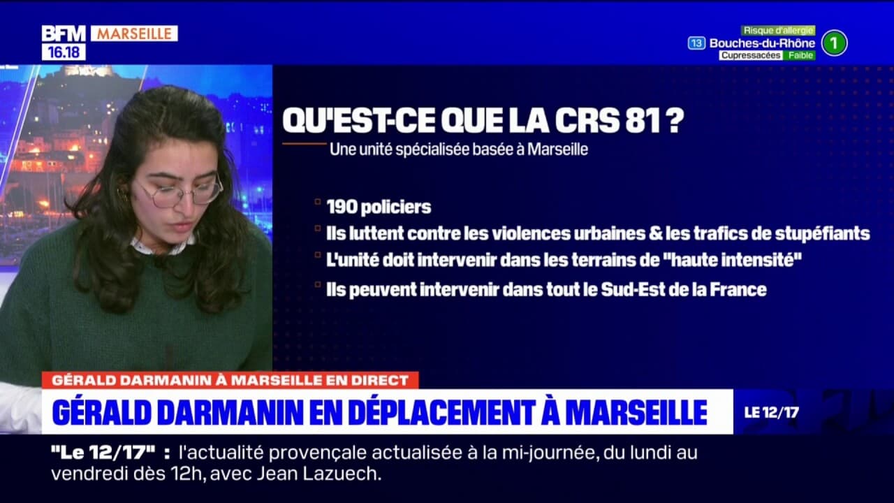 Marseille: qu'est-ce que la CR81, que Gérald Darmanin vient inaugurer?