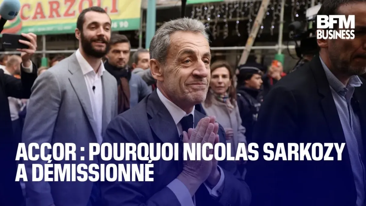 Accor : pourquoi Nicolas Sarkozy a démissionné