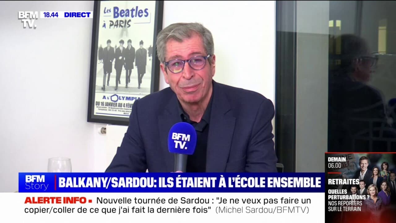 Patrick Balkany, ami de Michel Sardou: "On a passé quelques années dans ...