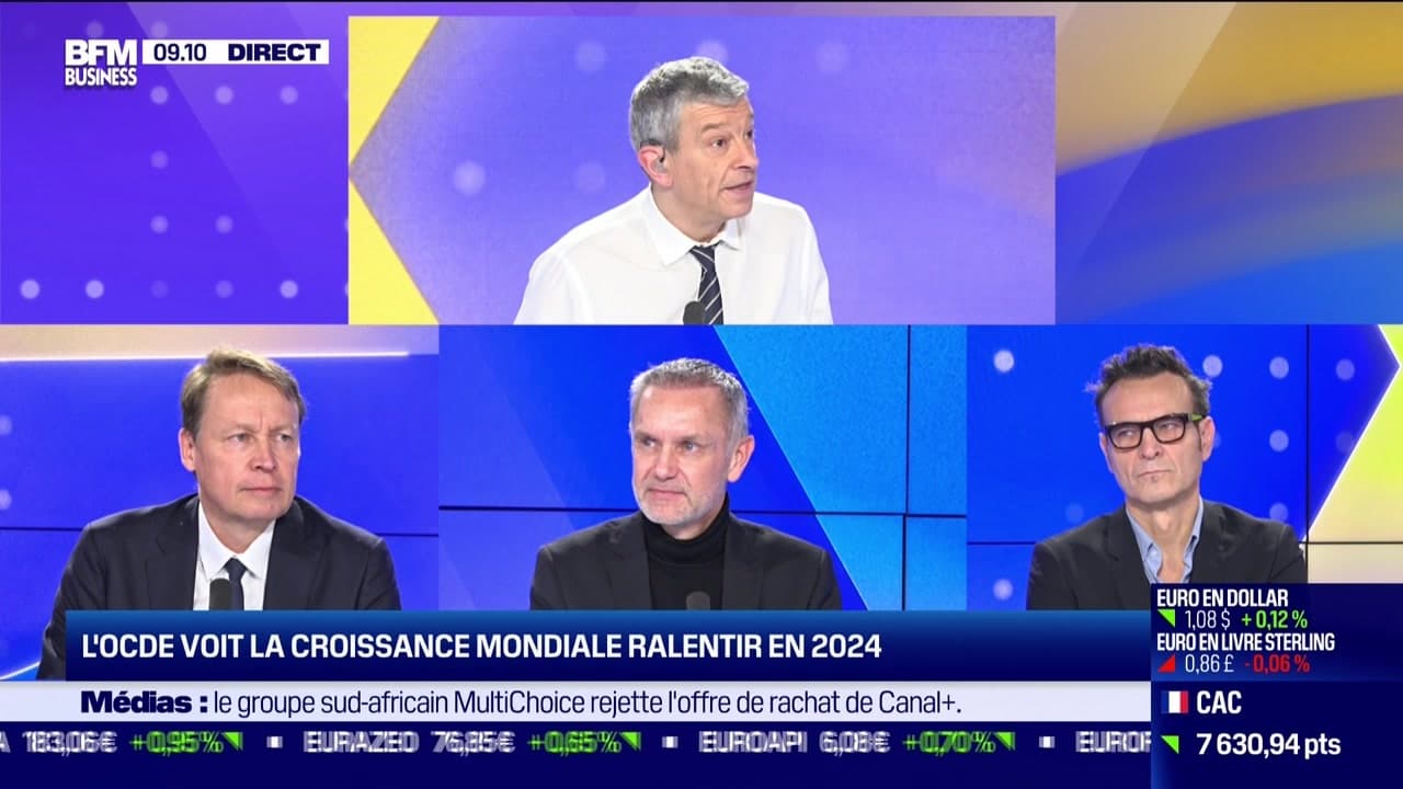 Les Experts : L'OCDE voit la croissance mondiale ralentir en 2024 - 06/02