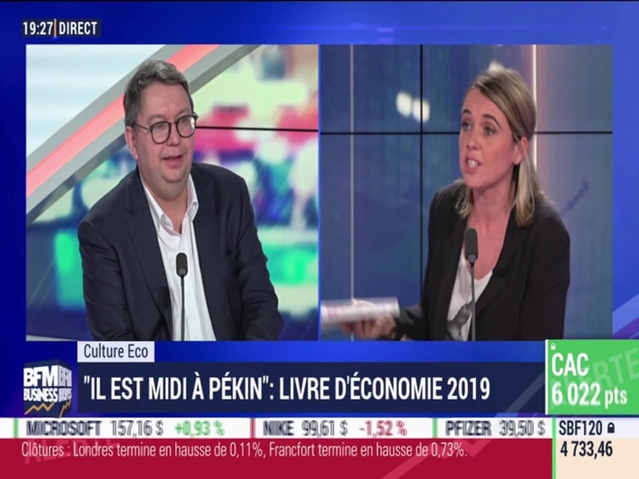Culture éco : "Il est midi à Pékin", le livre d'économie 2019 par Eric ...