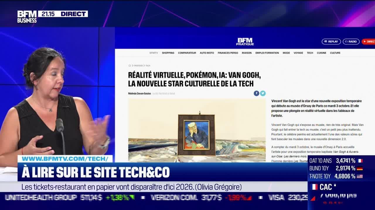 À lire sur le site Tech&Co : Van Gogh, la nouvelle star culturelle de la tech, par Melinda Davan ...