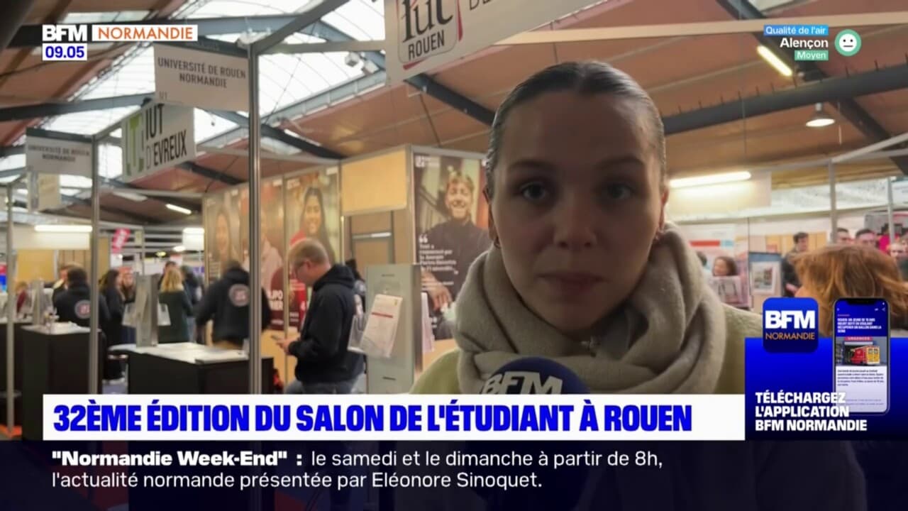 Rouen: 32ème édition du salon de l'étudiant