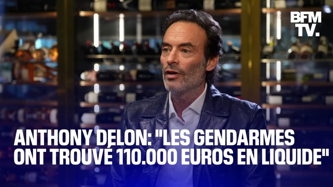 Affaire Alain Delon: son fils Anthony dit que "110.000€ en liquide" ont ...