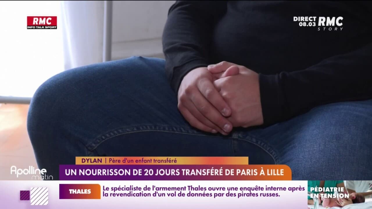 Un nourrisson de 20 jours transféré de Paris à Lille