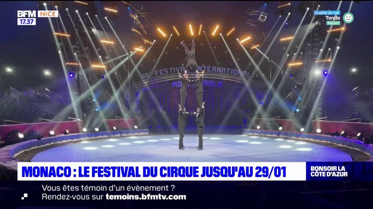 Monaco: le festival du cirque jusqu'au 29 janvier