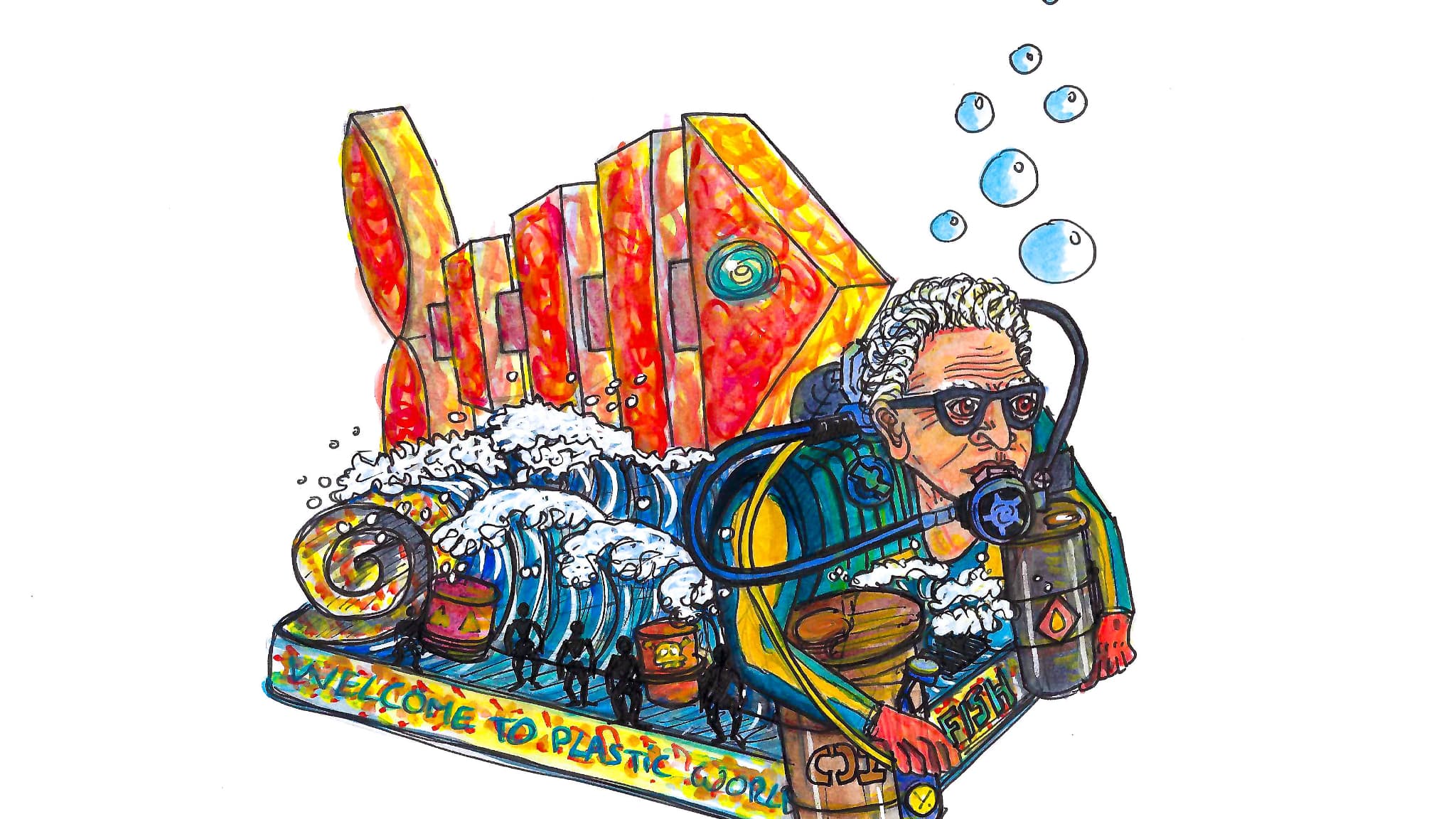 Carnaval de Nice: les premières images des chars du roi et de la reine ...