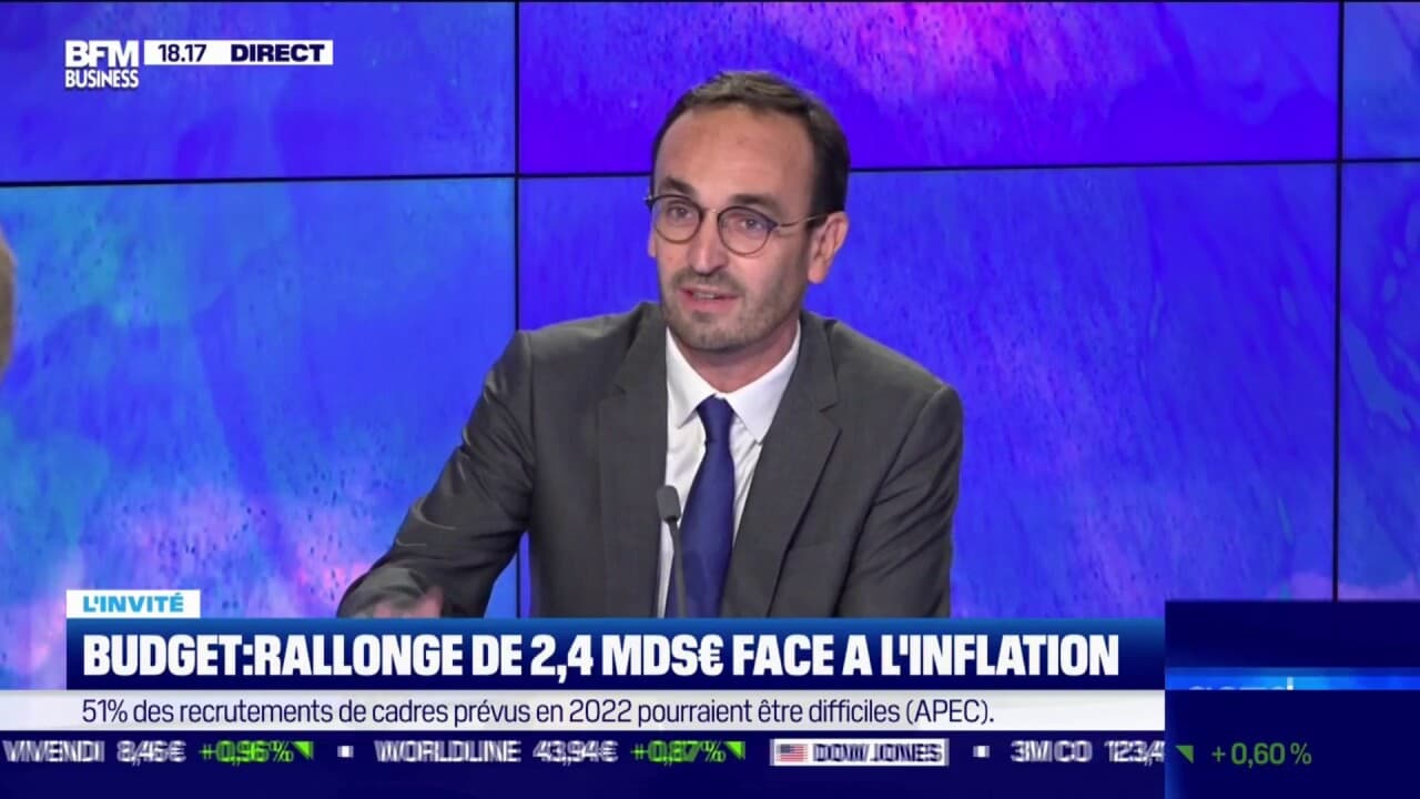 Budget: rallonge de 2,4 milliards d'euros face à l'inflation