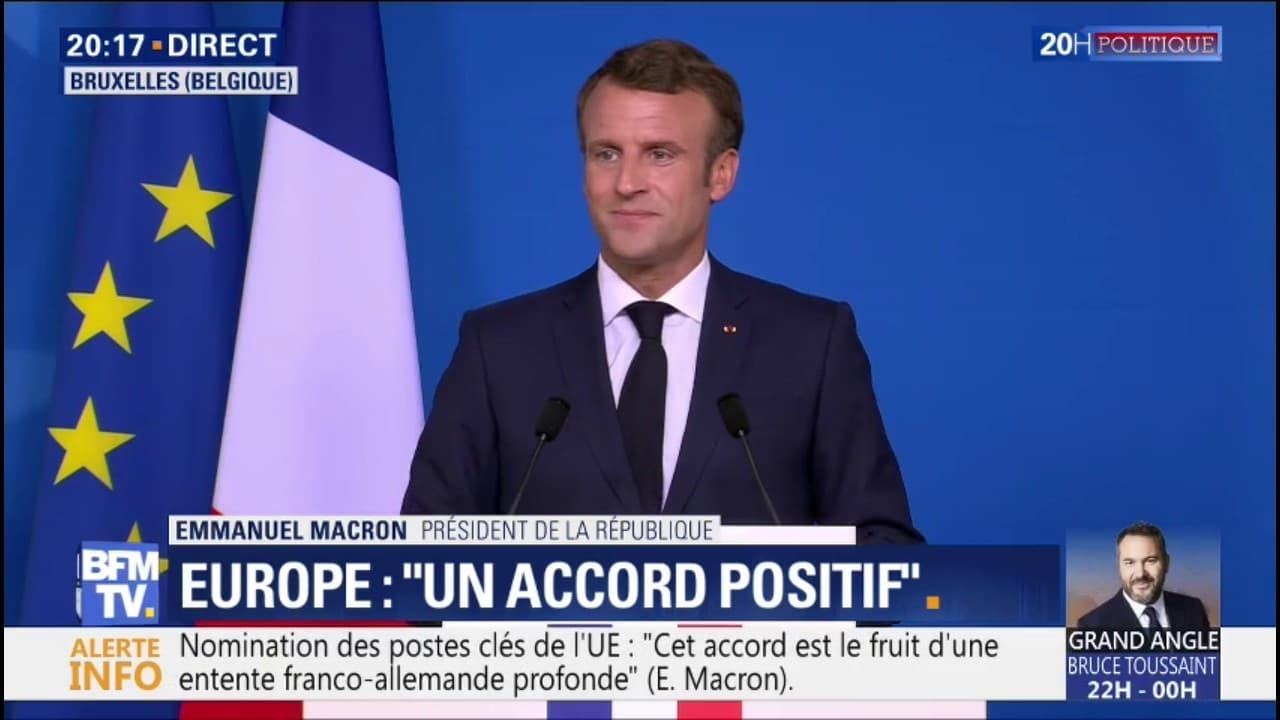 Emmanuel Macron: "Christine Lagarde a toutes les compétences et les ...