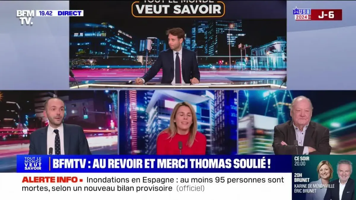 BFMTV : au revoir et merci Thomas Soulié ! - 30/10