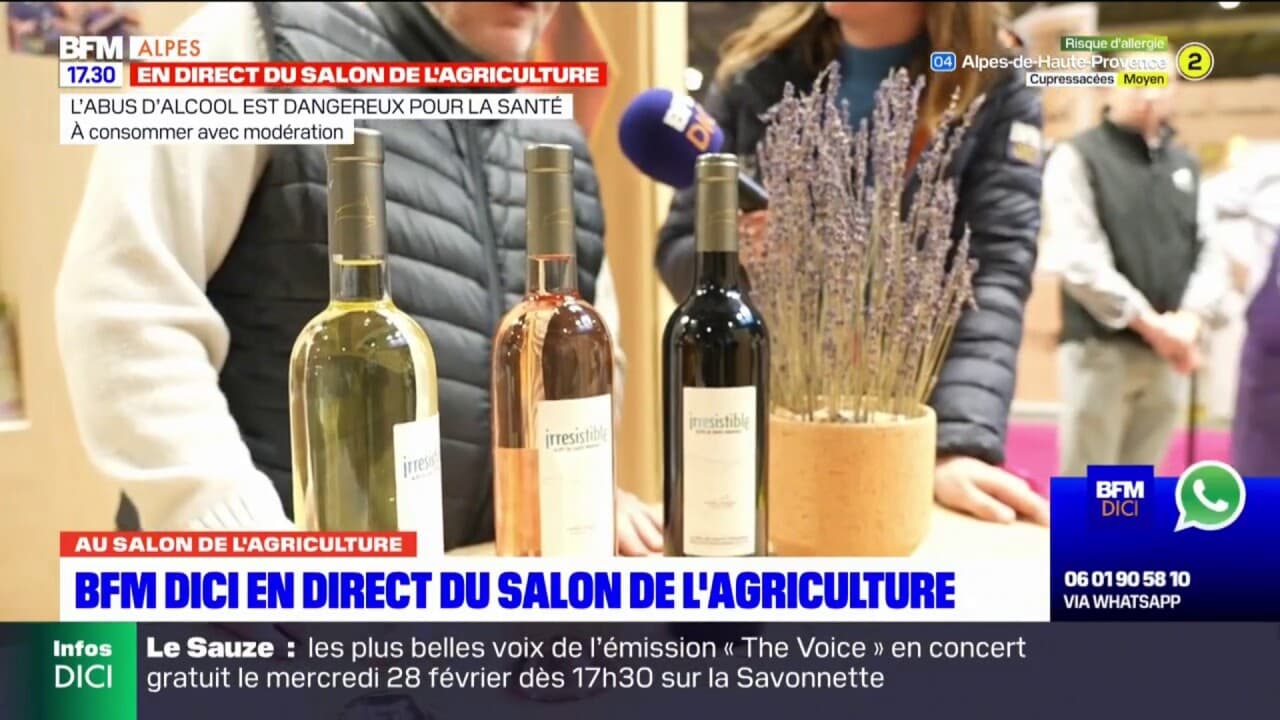 Salon de l'agriculture: 17 médailles pour les vins des Alpes du Sud