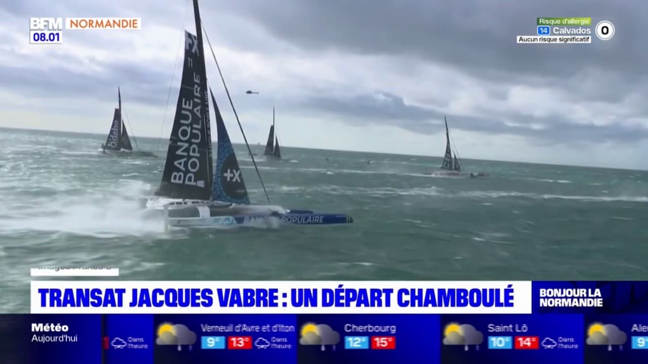 Transat Jacques Vabre: un départ chamboulé