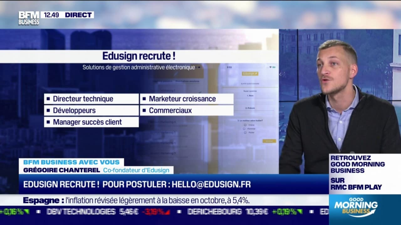 Ça recrute ! Edusign : solution de gestion administrative électronique