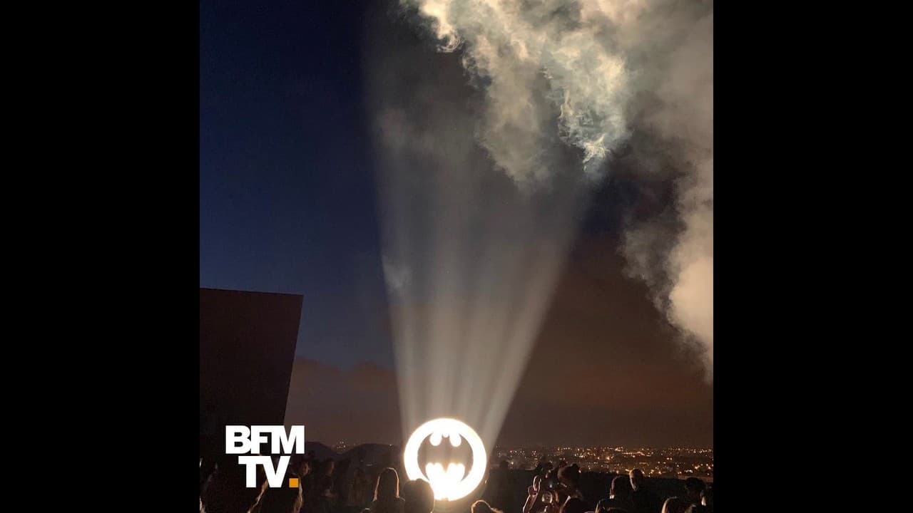 Le bat-signal illuminera le ciel de Marseille tout l'été