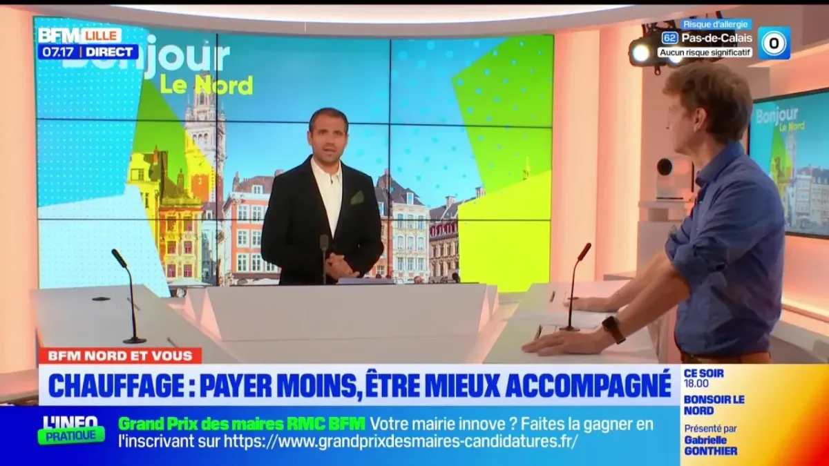 BFM Grand Lille et vous : chauffage, payer moins, être mieux accompagné
