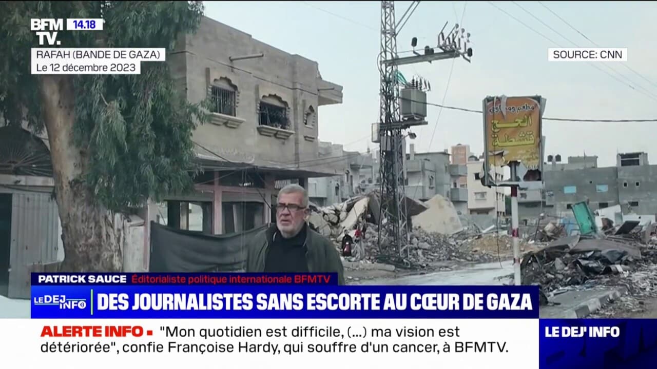 Une journaliste américaine de CNN a pu entrer dans la bande de Gaza ...