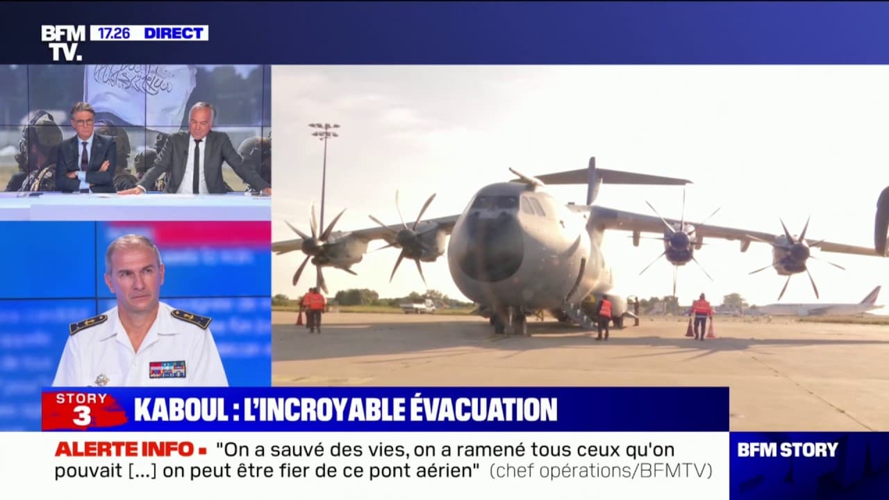 Kaboul: "Plus de 100.000 personnes" ont été évacuées par les forces ...