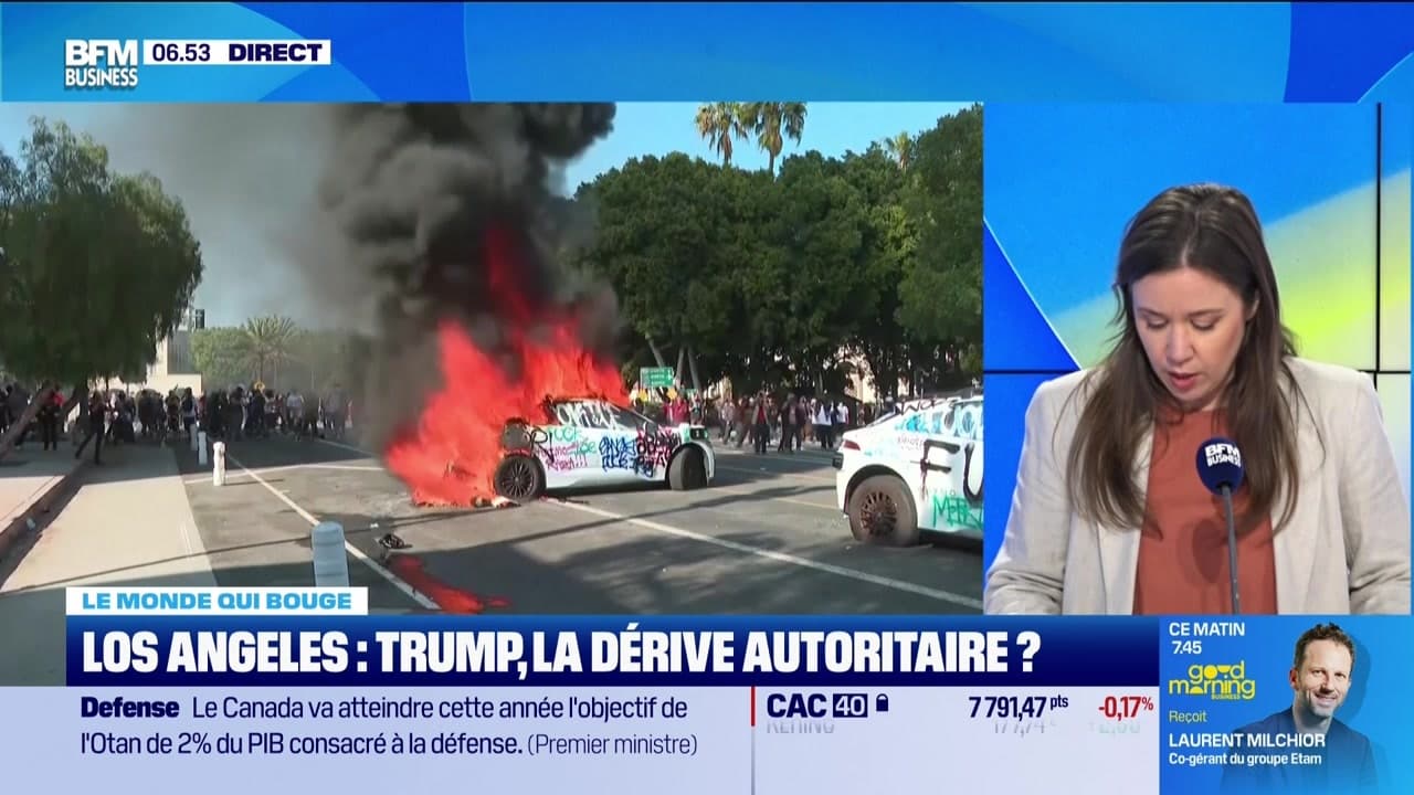 Caroline Loyer : Los Angeles, la dérive autoritaire de Trump ? - 10/06