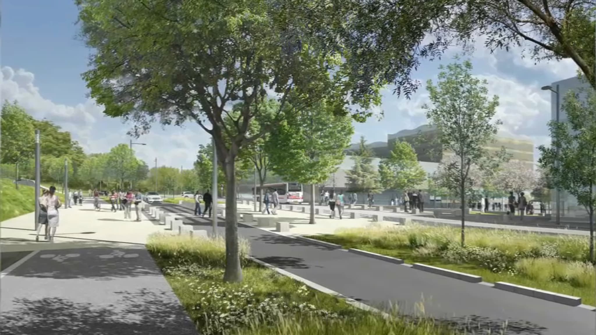 Rhône: arrivée du métro, création d'un nouveau quartier, Saint-Genis ...