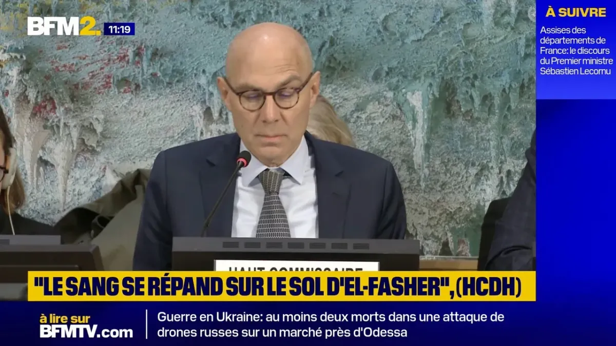 Guerre au Soudan: "Le sang se répand sur le sol d'el-Fasher. On le voit ...