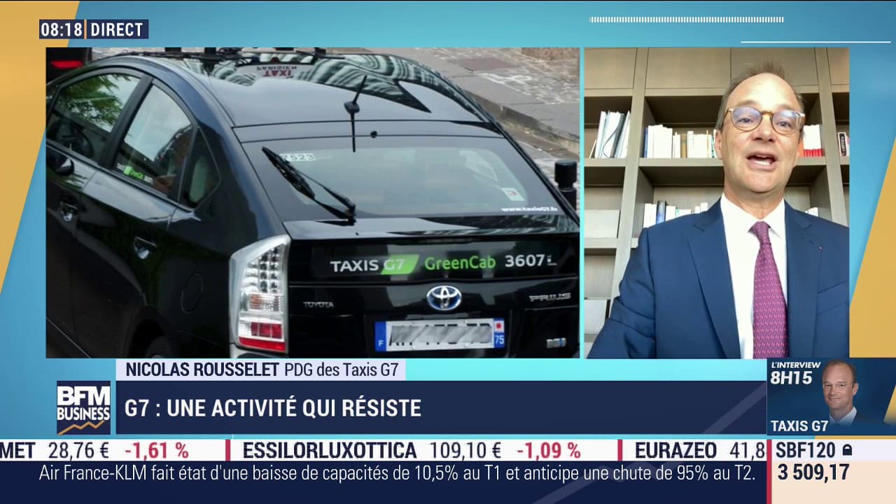 Ces nouvelles règles sanitaires qui vont s'appliquer aux taxis G7 avec ...