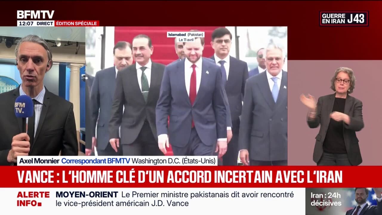 Pourparlers Iran/États-Unis: au cœur des négociations à Islamabad, JD ...