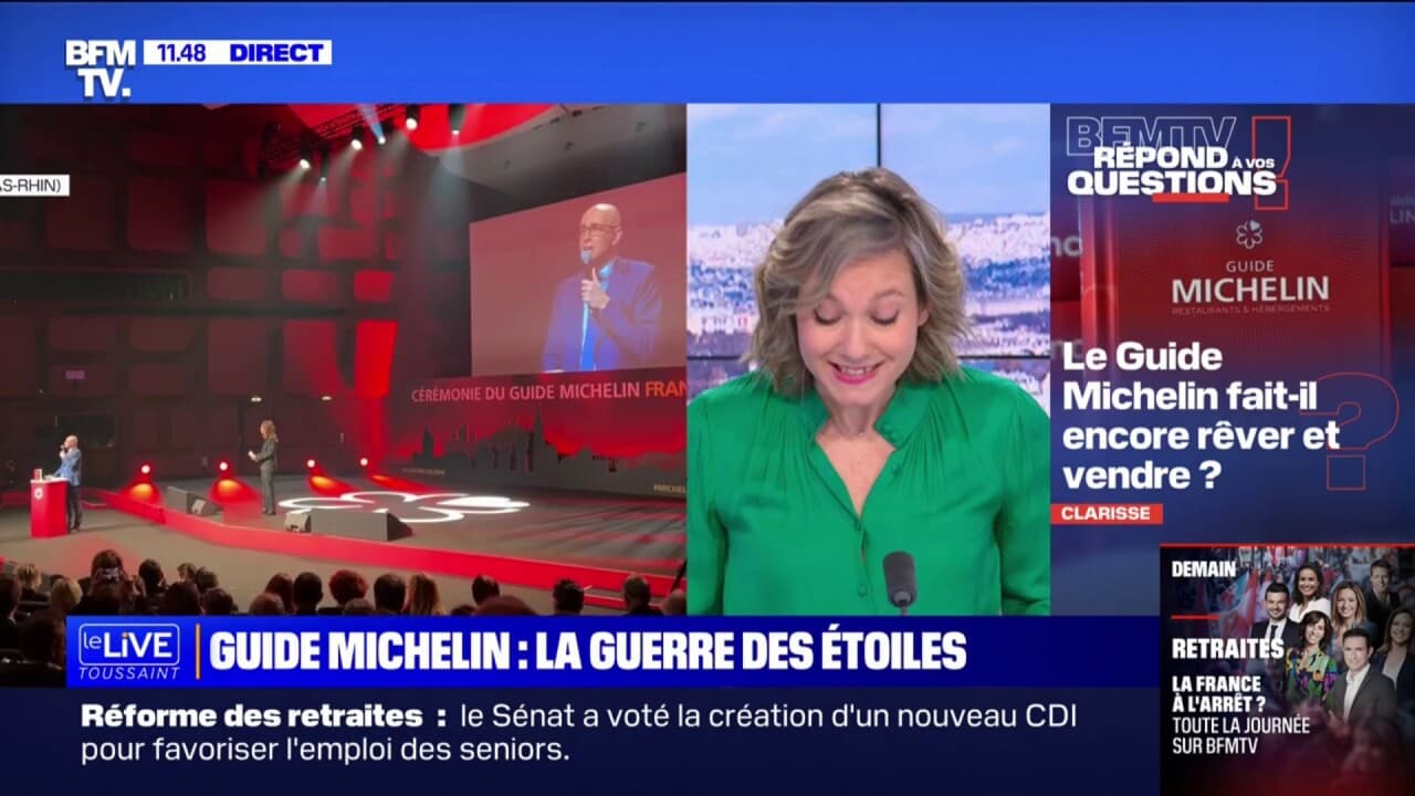 Le Guide Michelin fait-il encore rêver et vendre ? BFMTV répond à vos ...