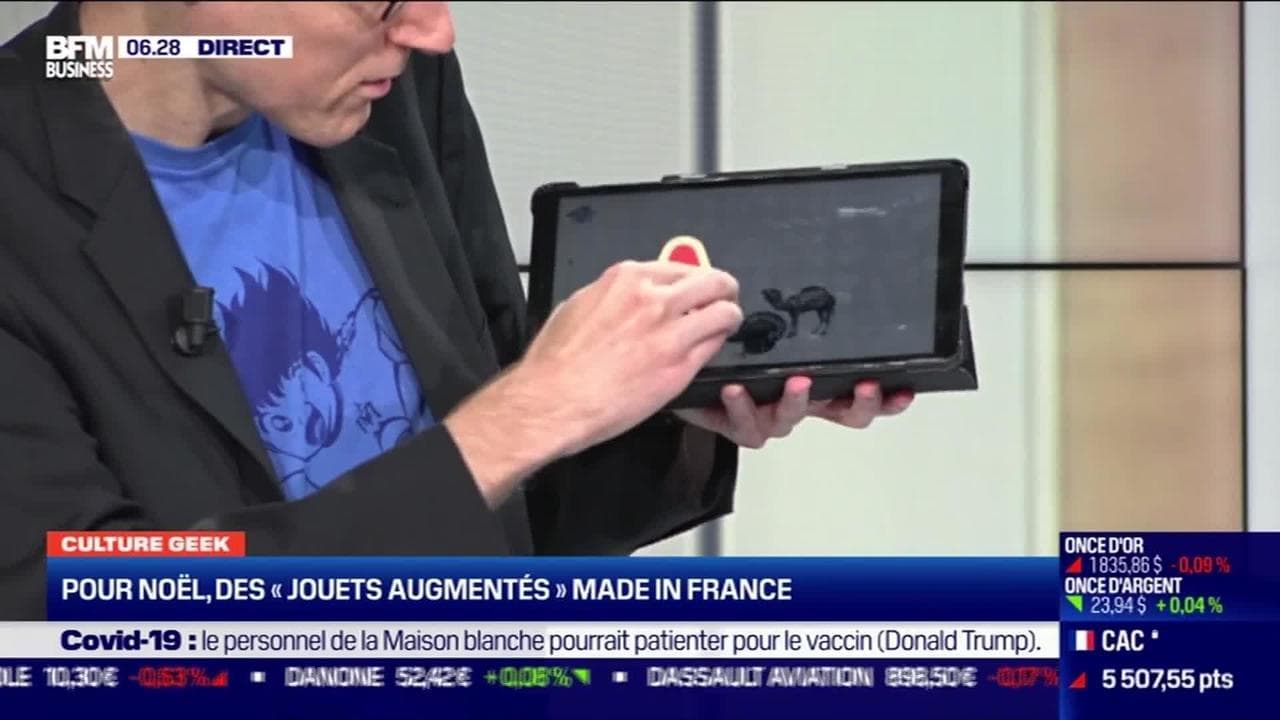 Culture Geek : Pour Noël, des "jouets augmentés" Made in France, par Anthony Morel - 14/12