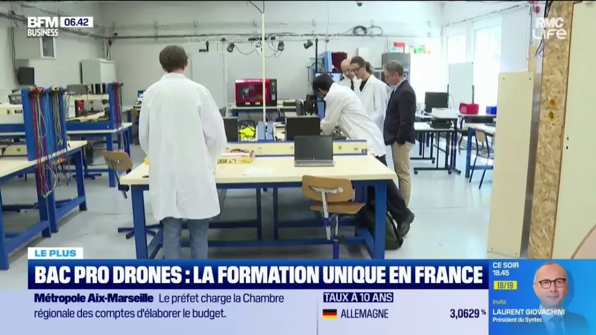 Bac Pro drones : la formation unique en France