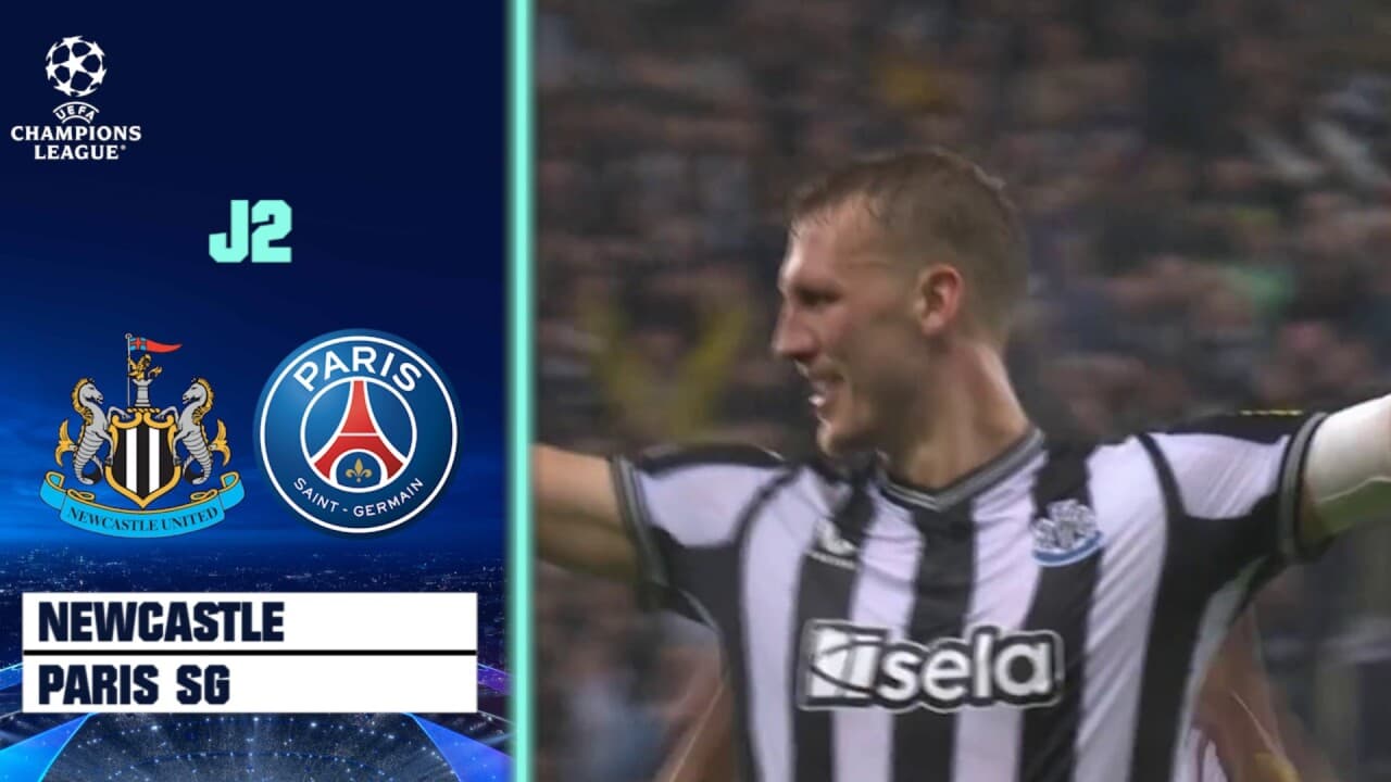 Newcastle - PSG : Dan Burn douche les Parisiens, 2-0 pour les Magpies