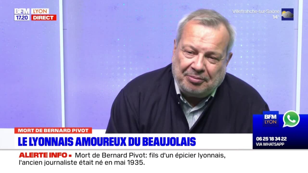 Rhône: l'hommage de Périco Légasse à Bernard Pivot