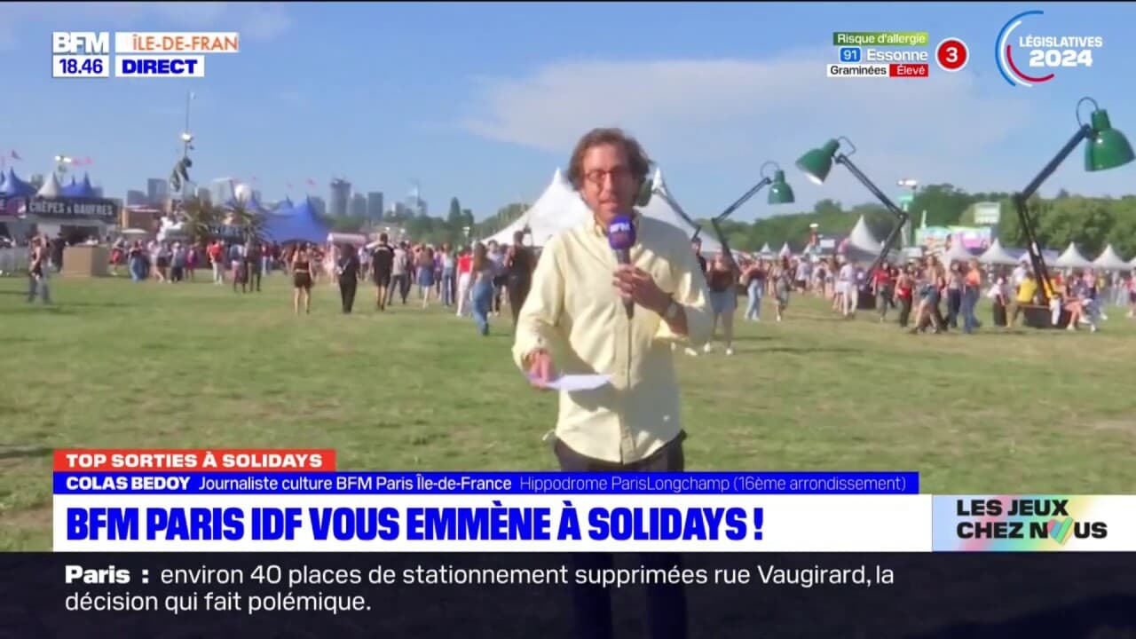 Lancement du Festival Solidays
