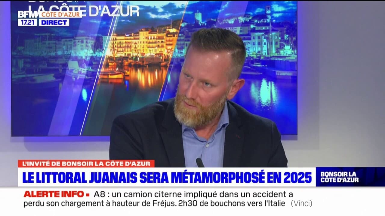 Rénovation du littoral de Juan-les-Pins: Raphaël Simon, chef de projet ...