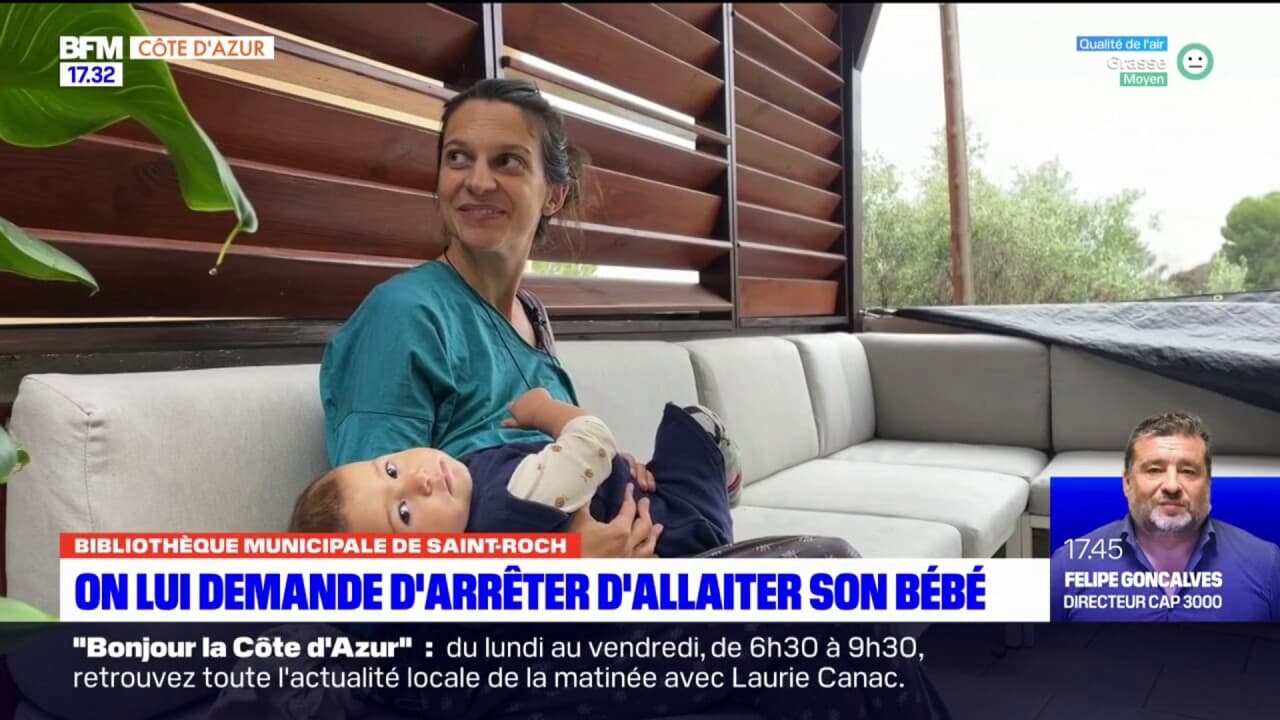 Nice: une mère allaitant son bébé à la bibliothèque invitée à se cacher ...