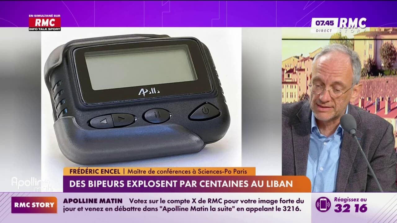 Explosion de bipeurs au Liban : pour Fredéric Encel, le responsable "c ...