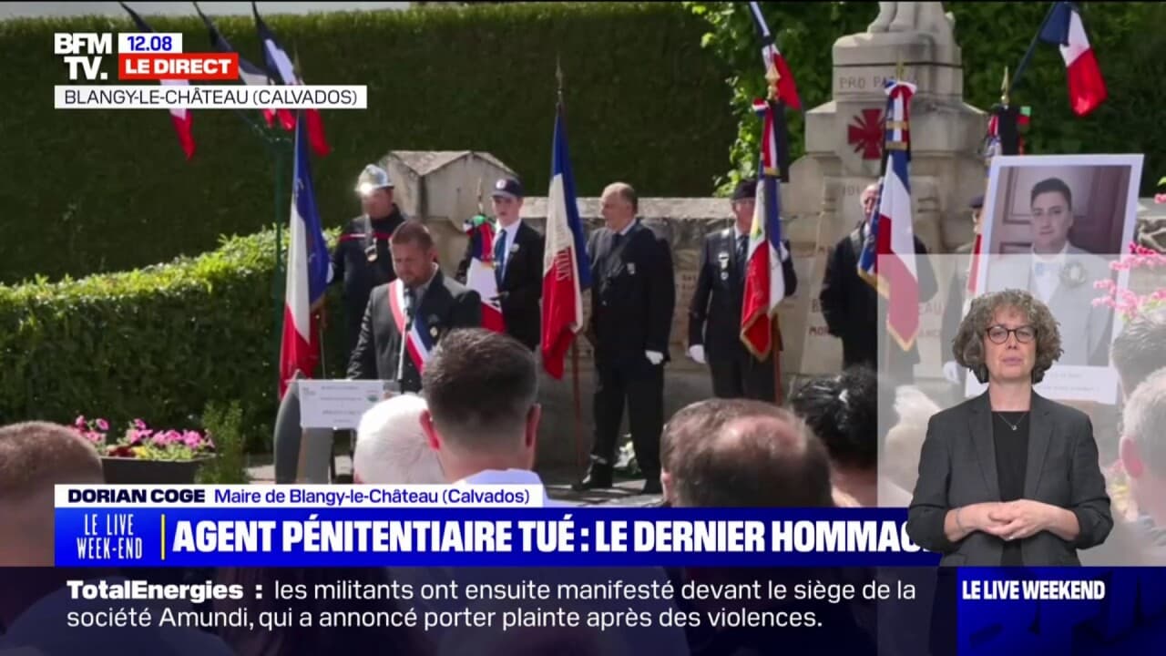 "Adieu Arnaud, adieu notre héros": Dorian Codge, maire de Blangy-le ...