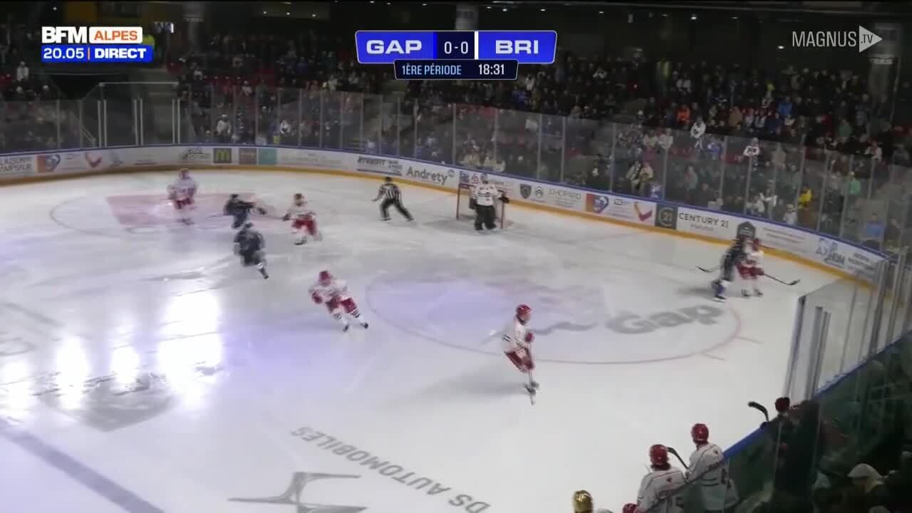 Revivez le derby haut-alpin de hockey sur glace entre les Rapaces de ...