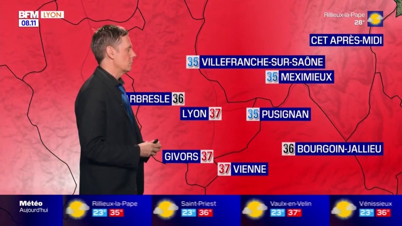 Météo Rhône: de fortes chaleurs attendues ce samedi avec un risque d ... Météo Rhône: de fortes chaleurs attendues ce samedi avec un risque d ...