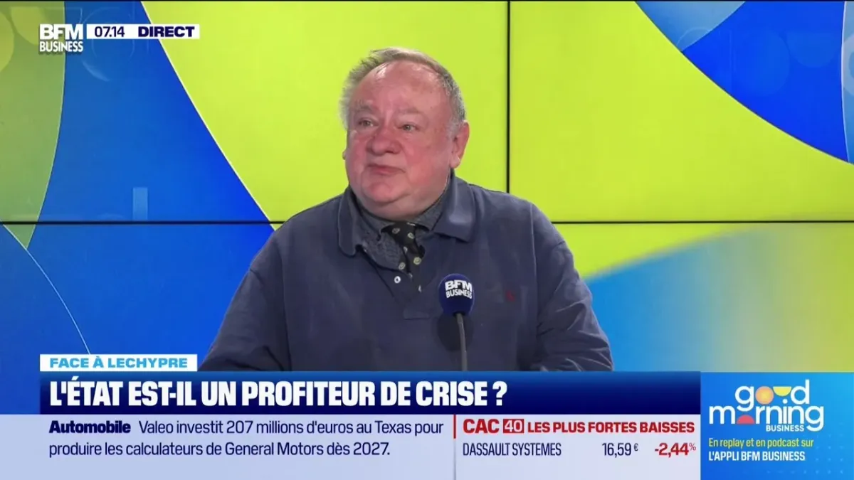 Emmanuel Lechypre face à Jean-Marc Daniel : L’État est-il un profiteur ...