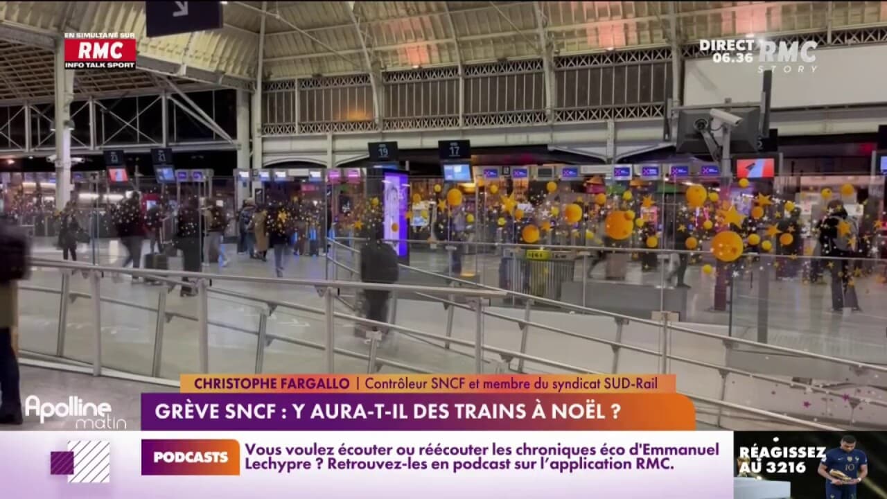 Grève SNCF: y aura-t-il des trains à Noël?