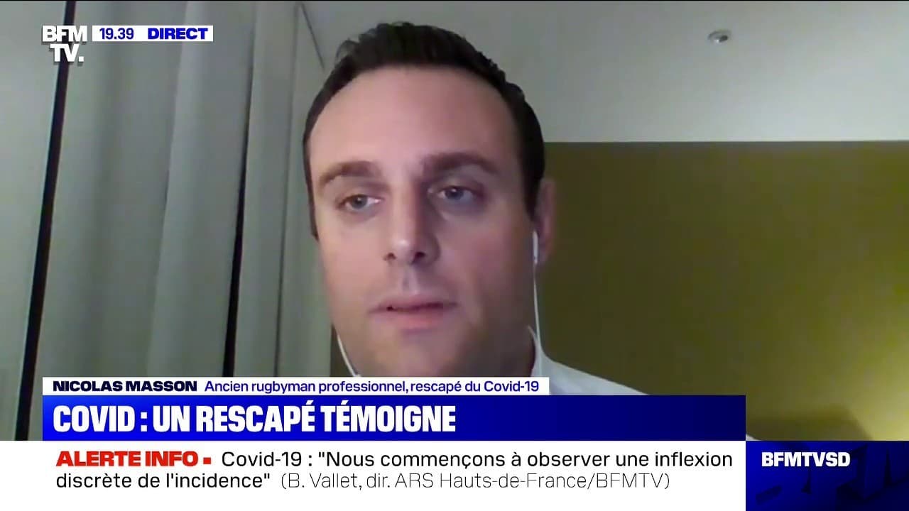 Nicolas Masson (ancien rugbyman professionnel et rescapé du Covid-19 ...