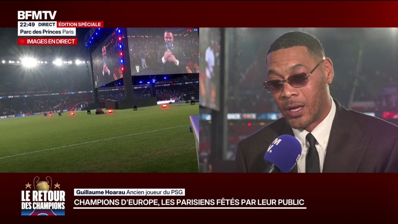 Victoire du PSG: l'ancien joueur du club parisien, Guillaume Hoarau ...