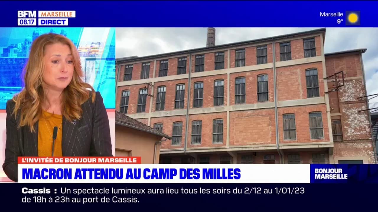 Macron au Camp des Milles: "extrêmement important qu'il soit là" se ...
