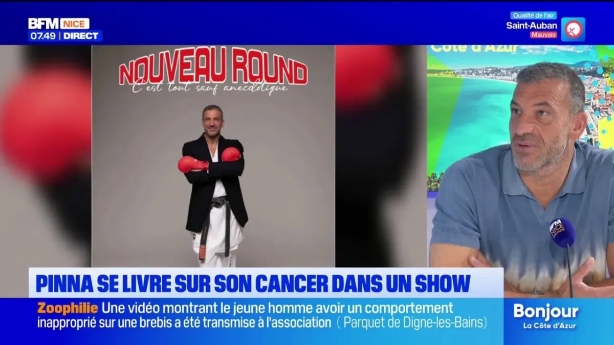 "Nouveau round", un spectacle qui retrace le combat de Christophe Pinna ...