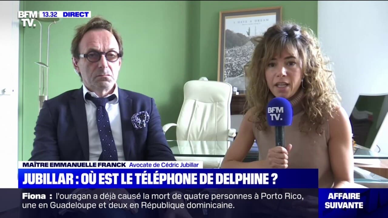 Me Franck, avocate de Cédric Jubillar: "Cette expertise ne dit pas que le téléphone se trouvait ...