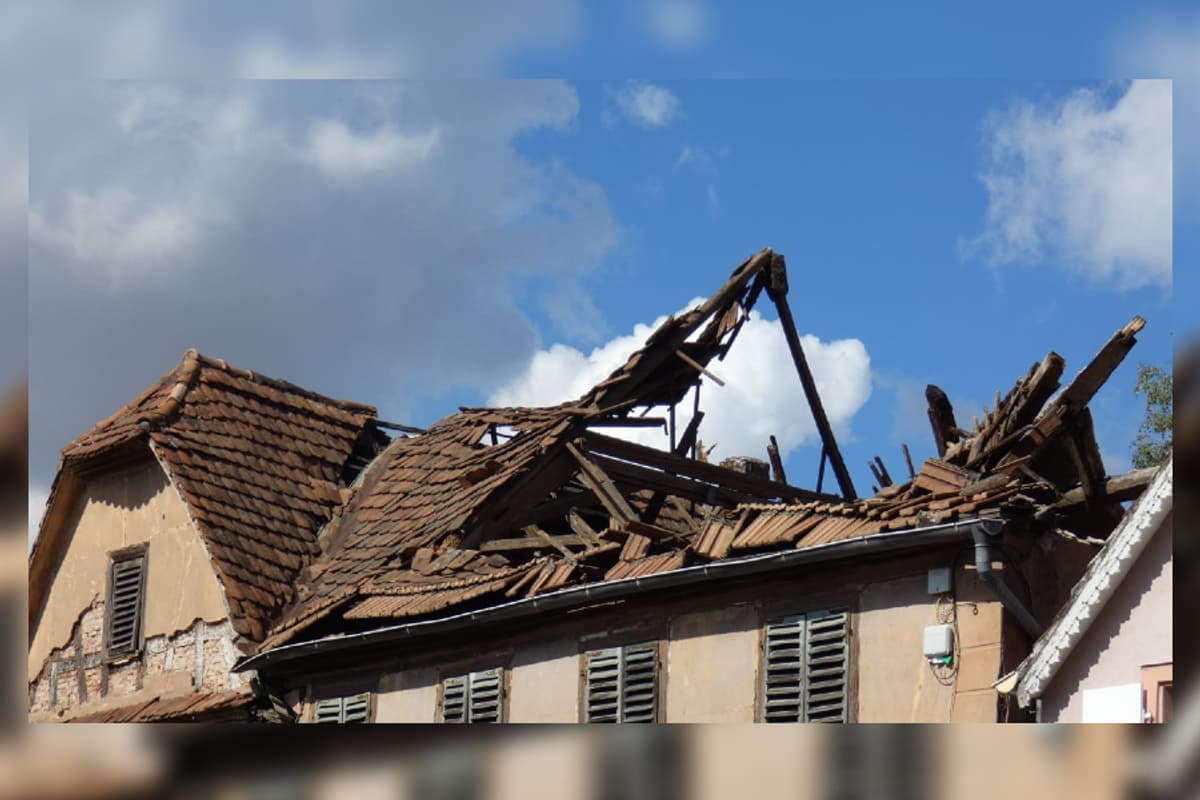 Séisme ressenti dans le Bas-Rhin: un bâtiment à Brumath menace de s ...