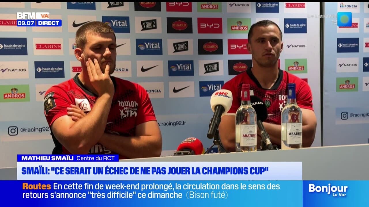 SMAILI : "Çe serait un échec de ne pas jouer la champions cup"