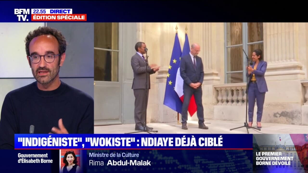 Jonathan Bouchet-Petersen: Pap Ndiaye "est ciblé parce qu'il est noir"