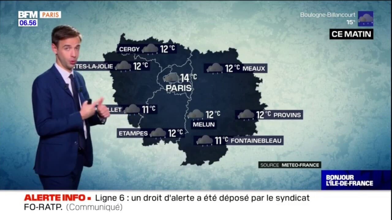 Météo Paris-Île-de-France: des températures en hausse malgré la ...