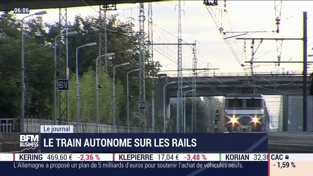 Alstom met le train autonome sur les rails